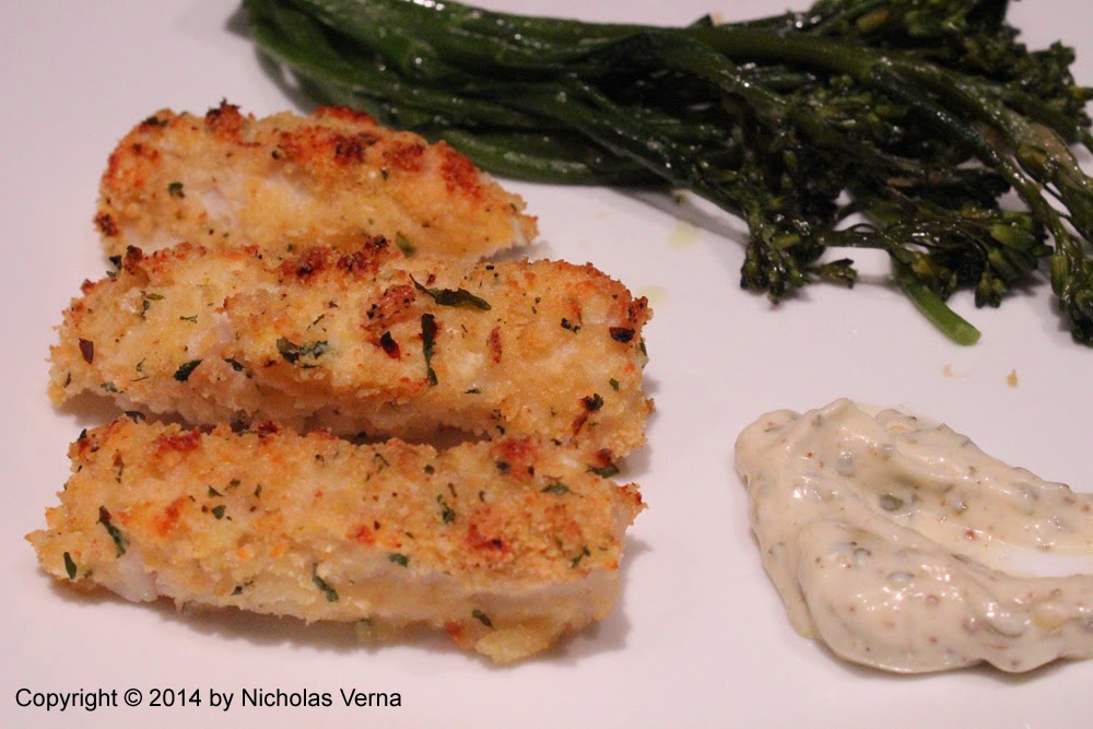 Italian-Fusion: Parmesan Fish Sticks