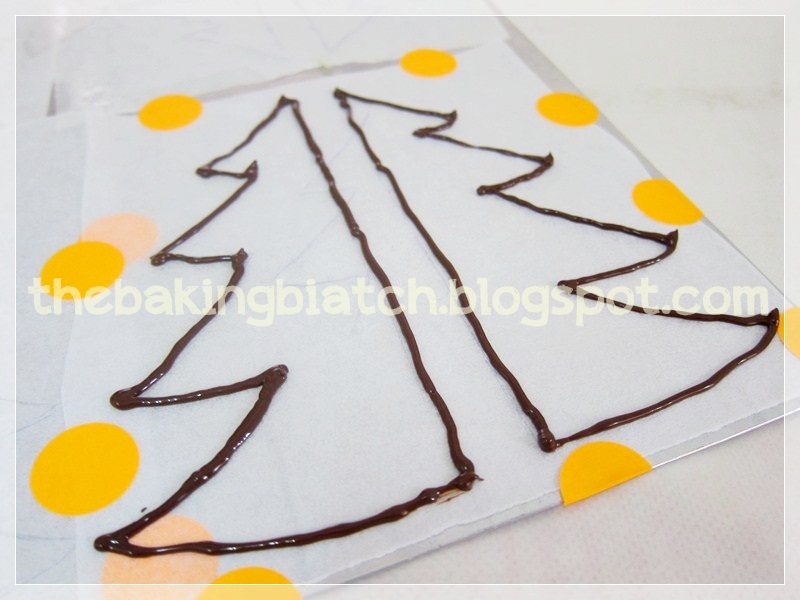 The Baking Biatch || by Cynthia Lim: Chocolate Christmas Trees