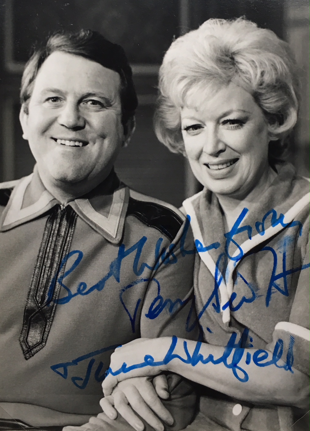 Celebrity Signings: Terry Scott & June Whitfield (Carry On, Terry and ...