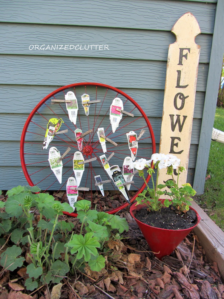 Outdoor This & That 12: Bike Wheel & Berry Masher - Organized Clutter