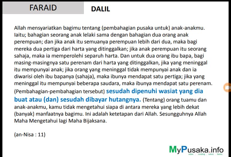 Rancang Harta Dan Urus Pusaka Dengan Cara Mudah: Faraid Bukan Sekadar Matematik Pengiraan