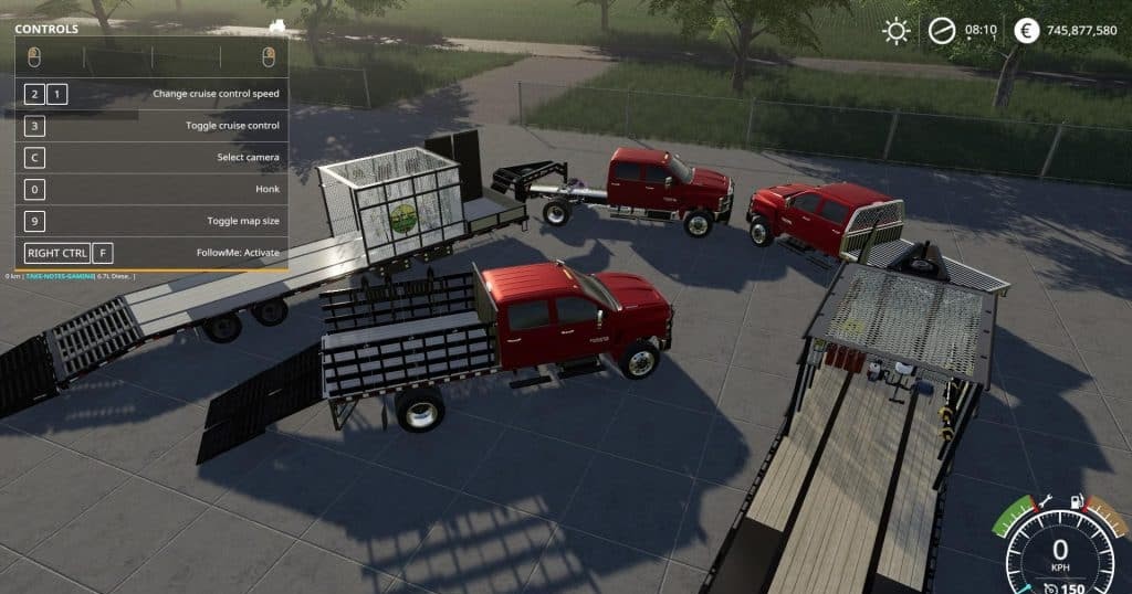 FS19 Chevy 4500 3 bed option v1.2.1 - FS 19 & 22 USA Mods Collection