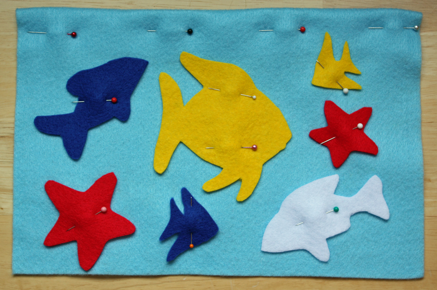 Craft and Activities for All Ages and Abilities!: Felt Fish Wall ...