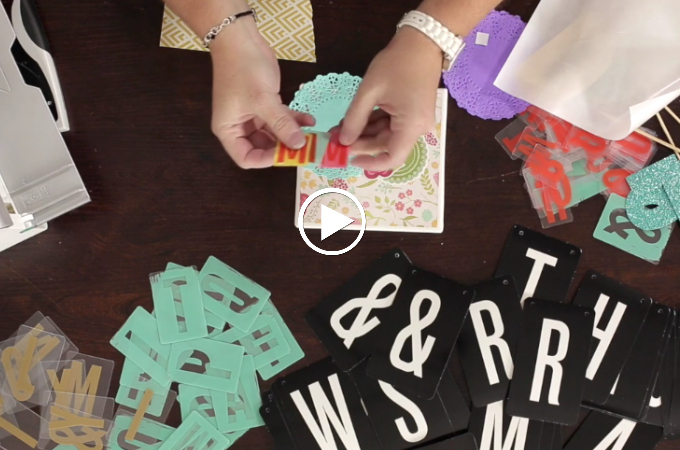 Allred Design Blog: Inspired by Pinterest: Paper Alphabets