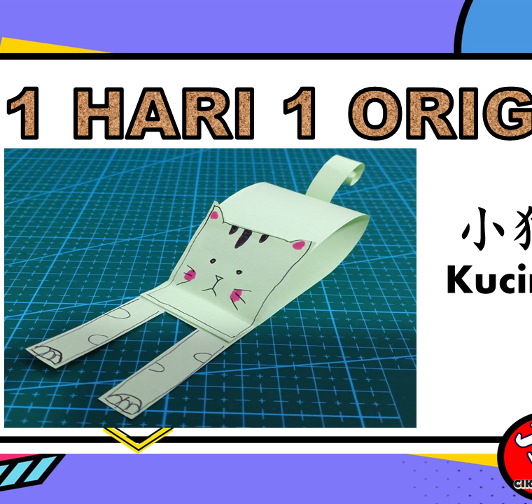 1 HARI 1 ORIGAMI MENARIK - ORIGAMI KUCING OLEH CIKGU PUNG #26 - Akademi ...