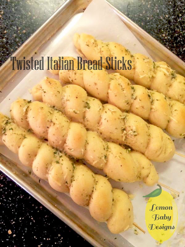 Twisted Italian Bread-Sticks