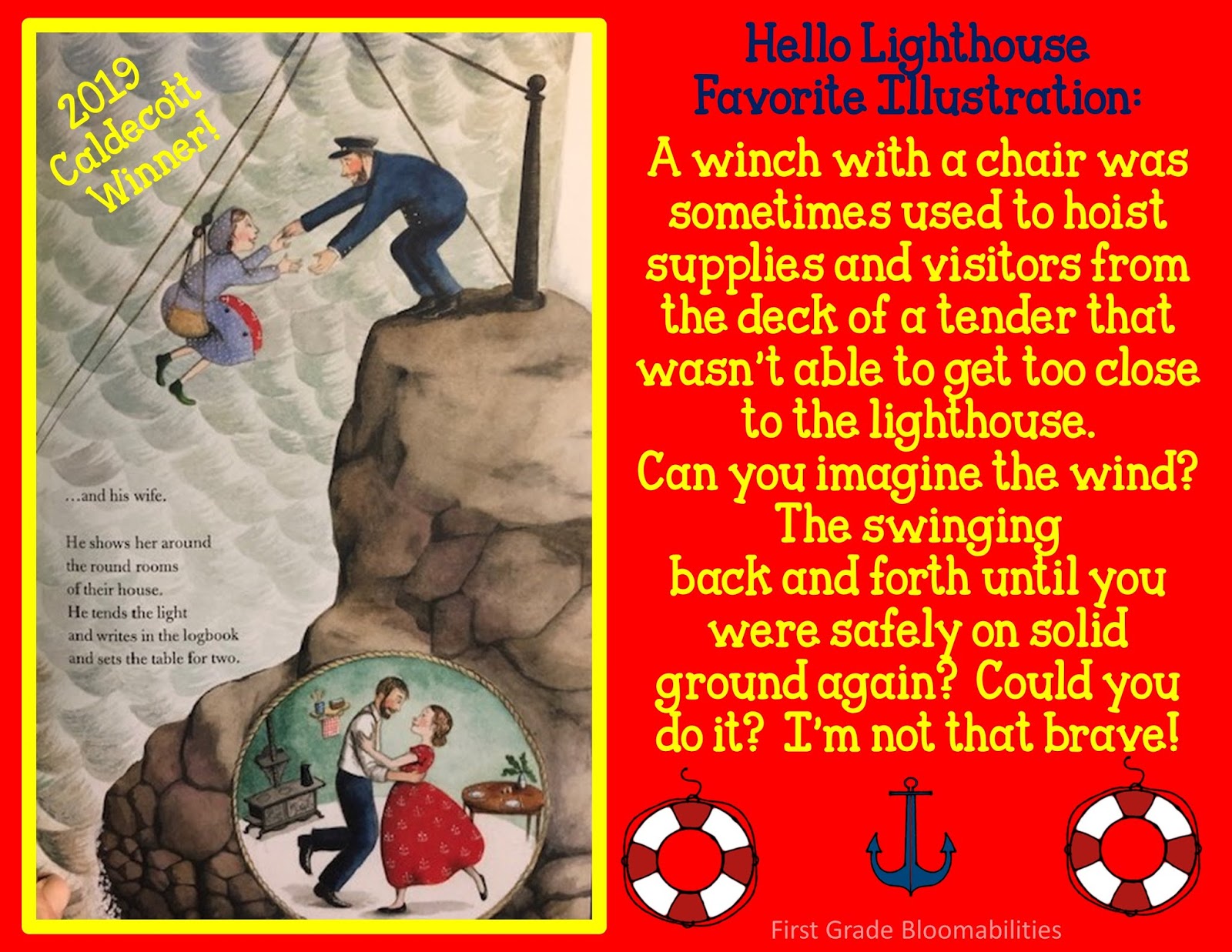 First Grade Bloomabilities: Hello Lighthouse by Sophie Blackall ...