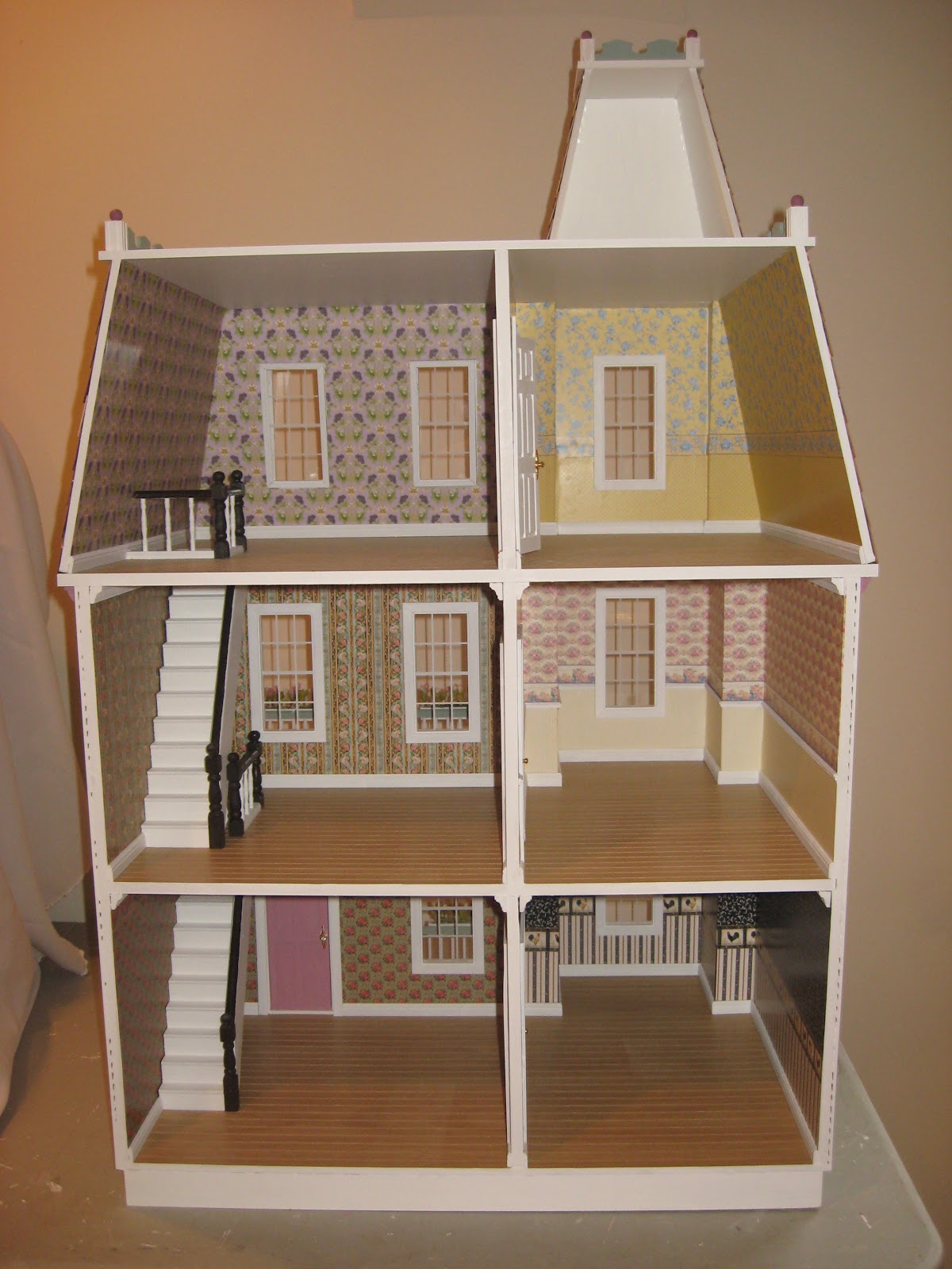 Little Darlings Dollhouses: Finished Alison Dollhouse
