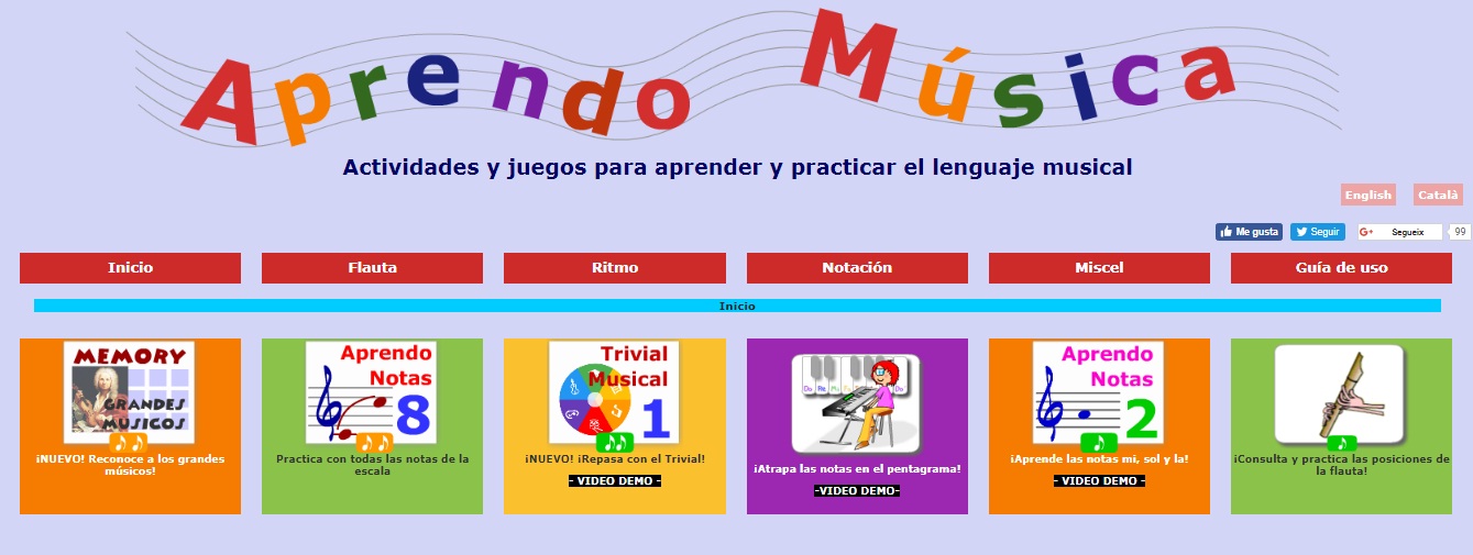 ITI en Bonzi: Cuatro recursos digitales para la Educación musical.