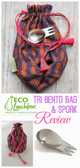 Mamabelly's Lunches With Love: ECOlunchbox Tri Bento Accessories Review