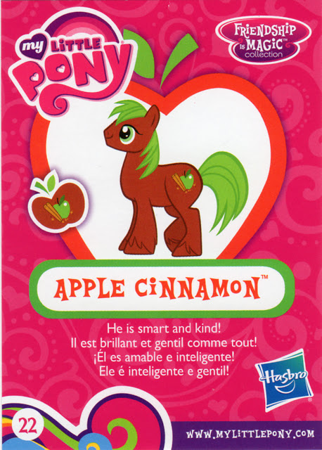 MLP Apple Cinnamon Blind Bag Cards | MLP Merch