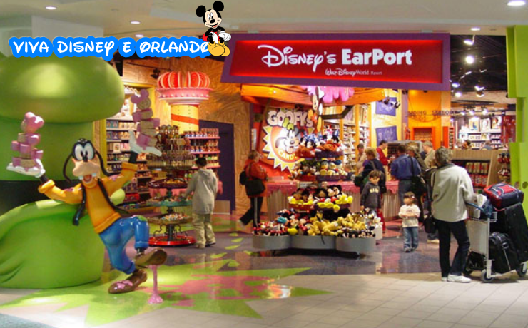 Viva Disney e Orlando: Disney's EarPort, a loja da Disney no aeroporto ...