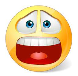 Smiley In Despair | Symbols & Emoticons