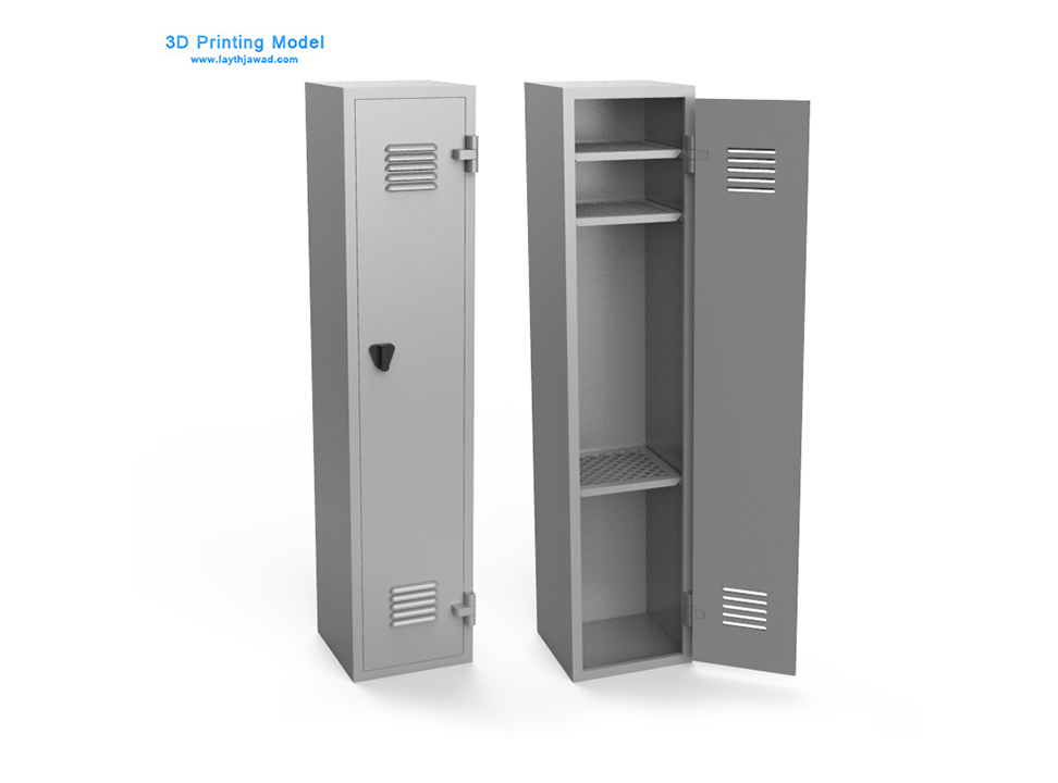 Locker 3D Printing Model | Layth Jawad