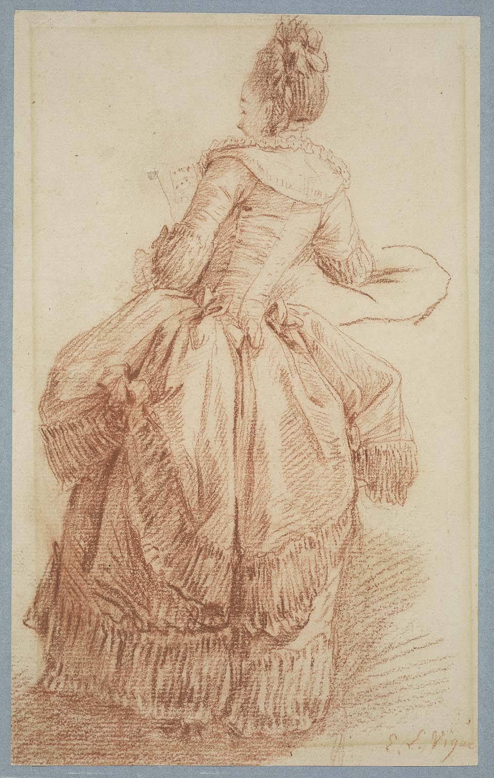 Spencer Alley: Red Chalk – French Drawings – 1750-1800