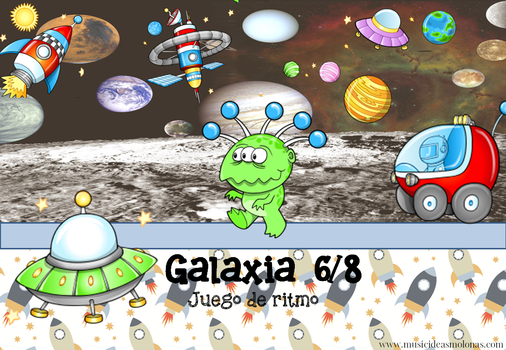 Juego rítmico: A quién encuentro en la Galaxia 3 [Music Ideas]