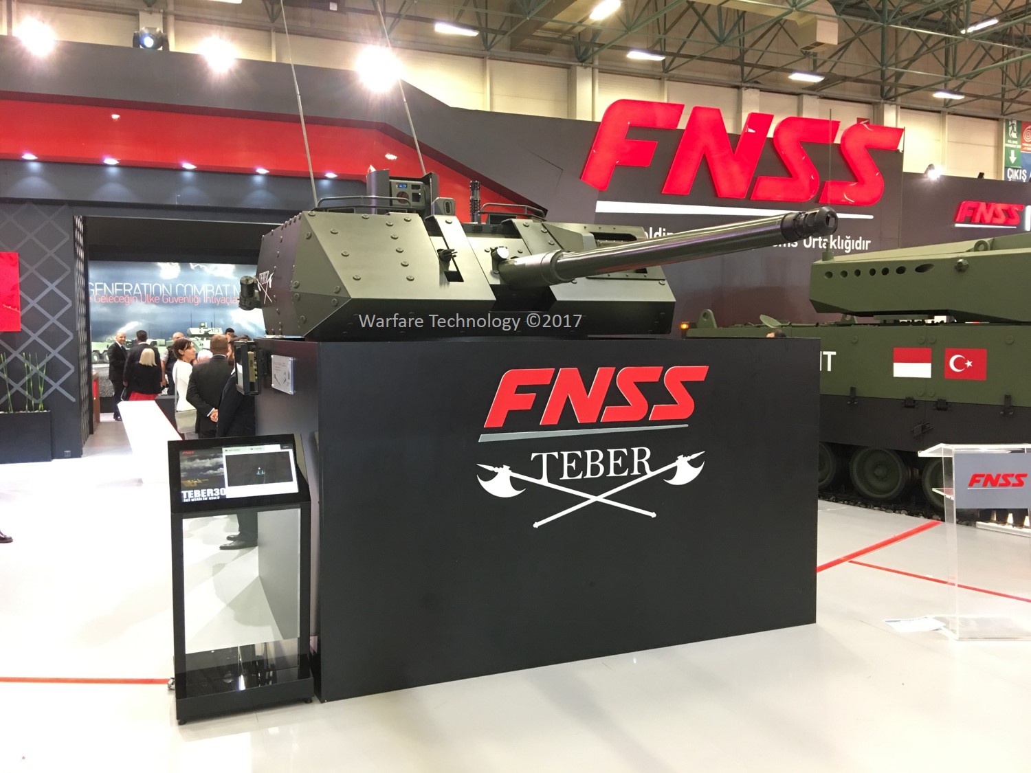 WARFARE TECHNOLOGY: TEBER MODULAR MEDIUM CALIBER TURRET