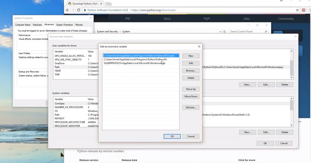 [Tech With Tim] How to Install Pygame(Windows 8 / 10)