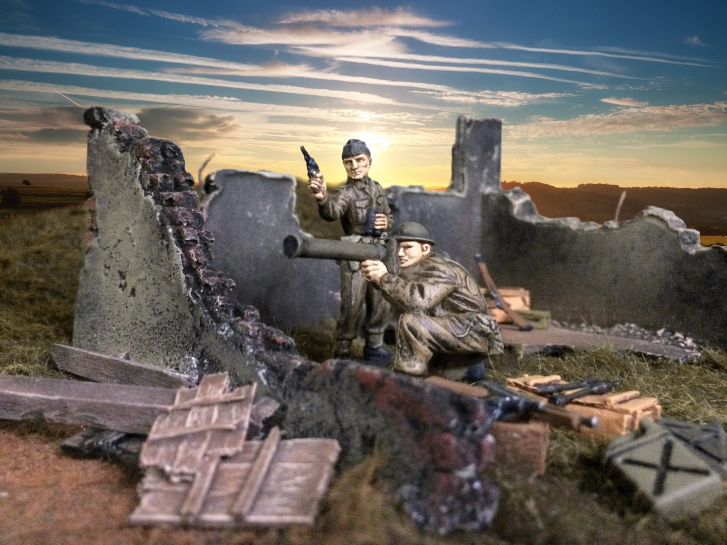 Plastic Commandos: Airfix British Commandos 1/32