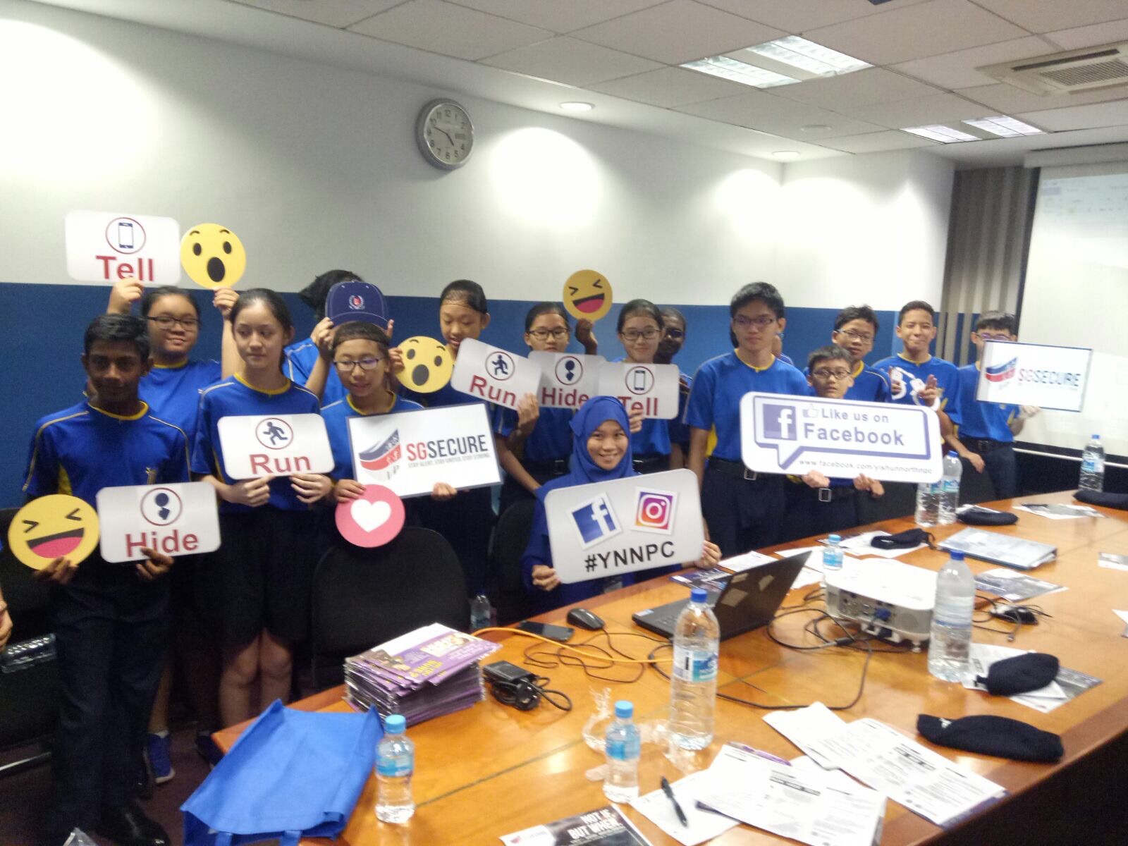 YTSS National Police Cadet Corps: Yishun North NPC visit 2017