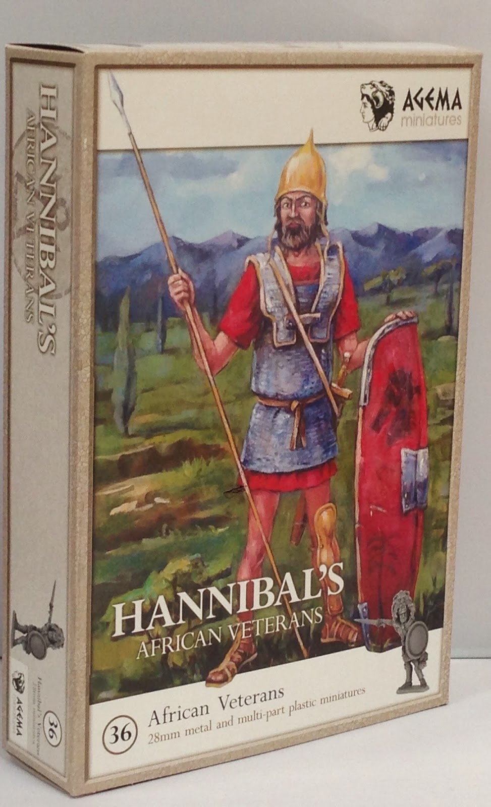 Tabletop Fix: Agema Miniatures - New Hannibal’s African Veterans