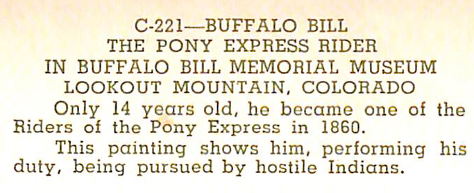 John's Island: Buffalo Bill - Pony Express