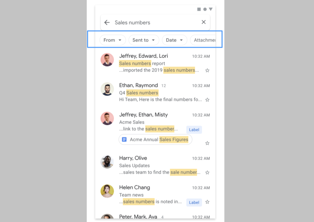 Gmail Finally Extends Search Filter Options From Web To Android, After ...
