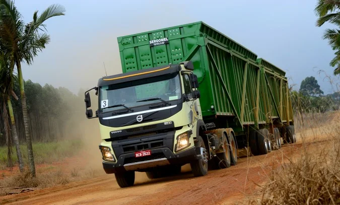 Raízen recebe 210 caminhões Volvo FH e FMX
