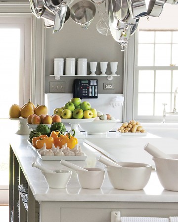 The Polished Pebble: Kitchens with Clutter...What Do We Really Want?