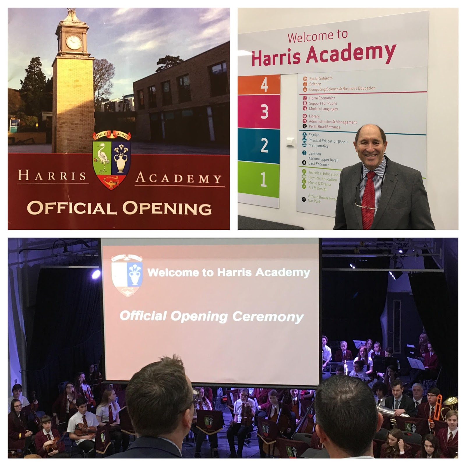 Laurie Bidwell: Official Opening of Harris Academy - This is Their New ...