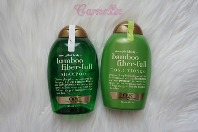 While you on earth..: Bamboo Fiber-Full Shampoo and Conditioner