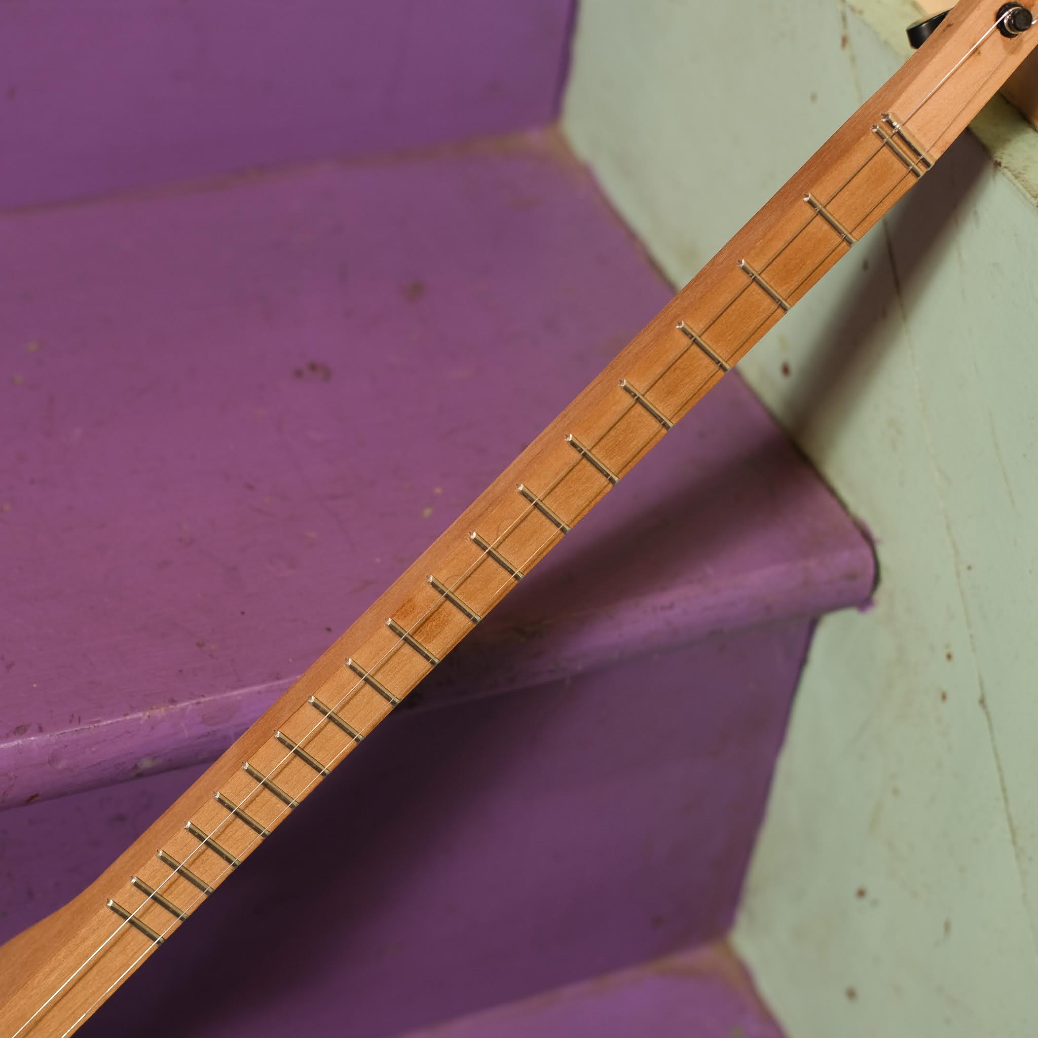 2021 Wildwood Fretted Electric Beercan Fiddle