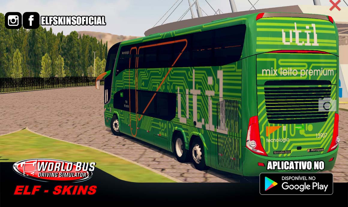 SKINS WORLD BUS DRIVING SIMULATOR - G7 DD UTIL TECNOLOGIA