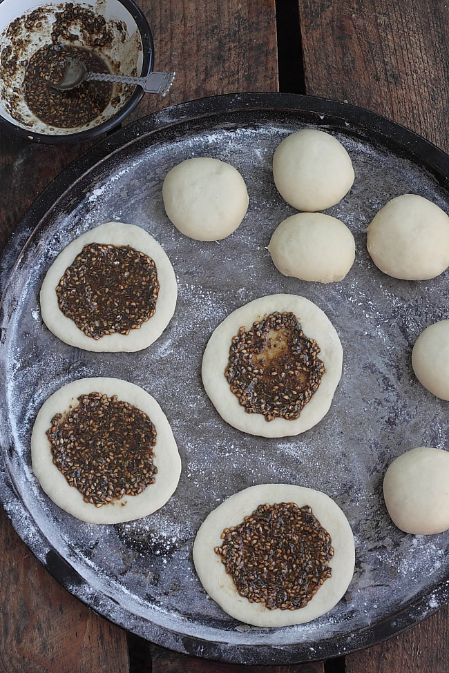 Manakish ou Mana'ich