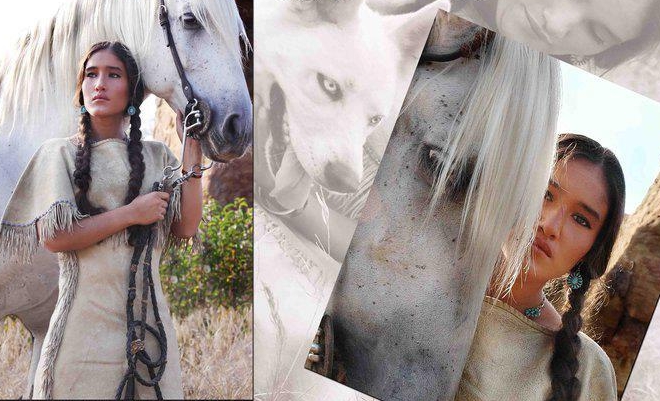 White Wolf : Q’orianka Kilcher Portrays Chickasaw Icon "Te Ata" In New ...