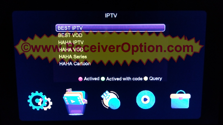 1506TV BOARD TYPE 4MB NEW SOFTWARE WITH HAHA IPTV - How To Enter Biss ...