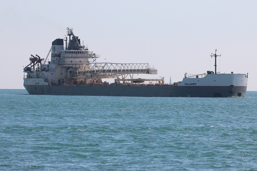 Michigan Exposures: The Calumet Passes Belle Isle