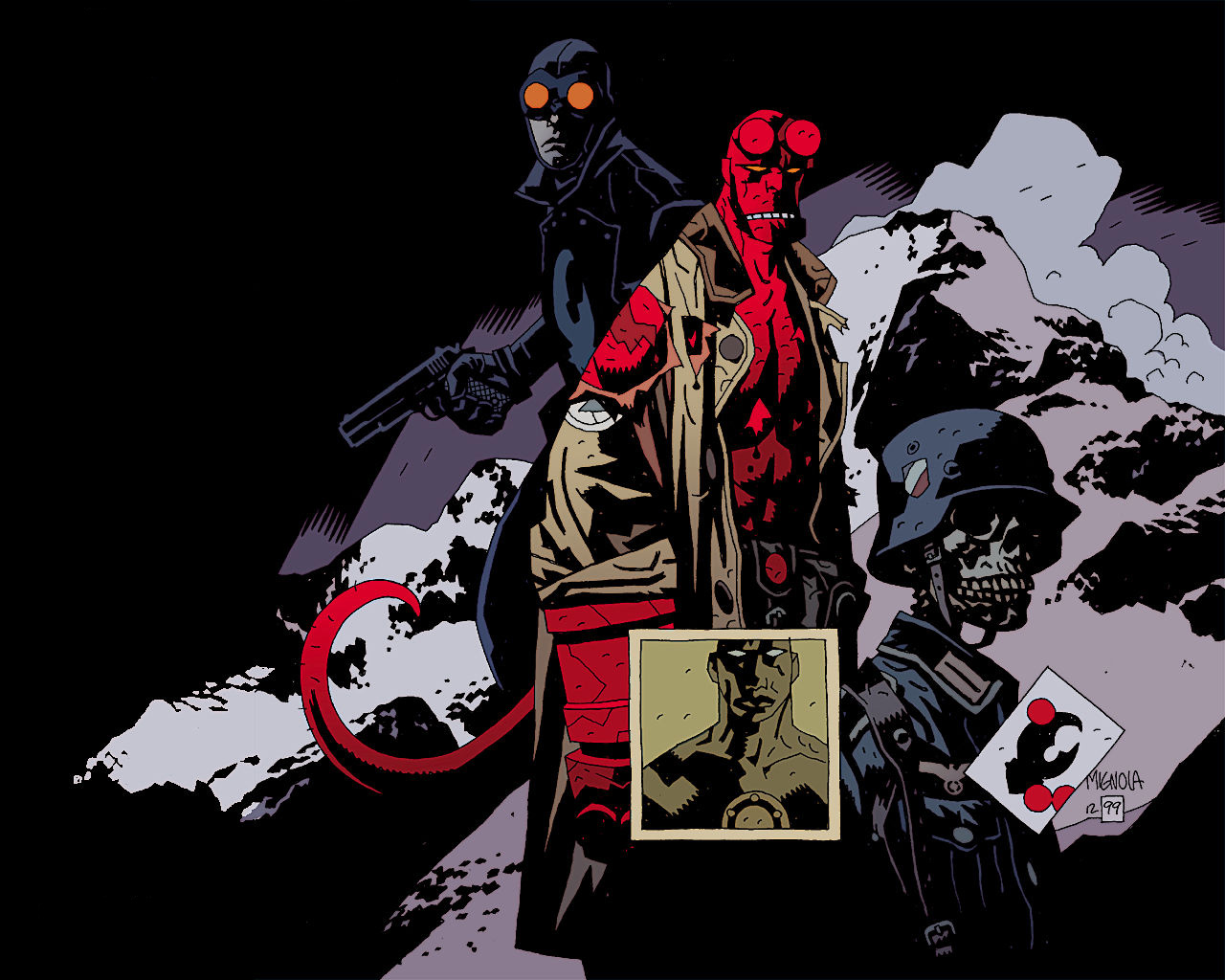 In The Mouth Of Dorkness: Comic Review: Hellboy (Library Edition ...