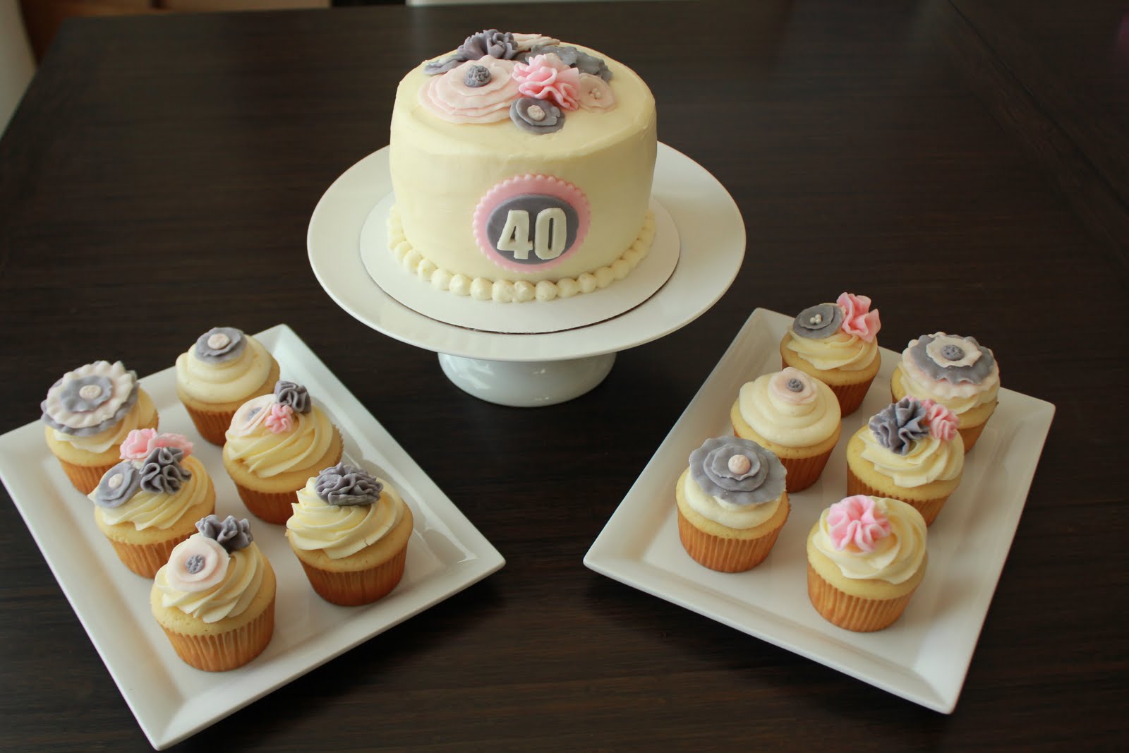 Simply Sweet: 40th Birthday Cake