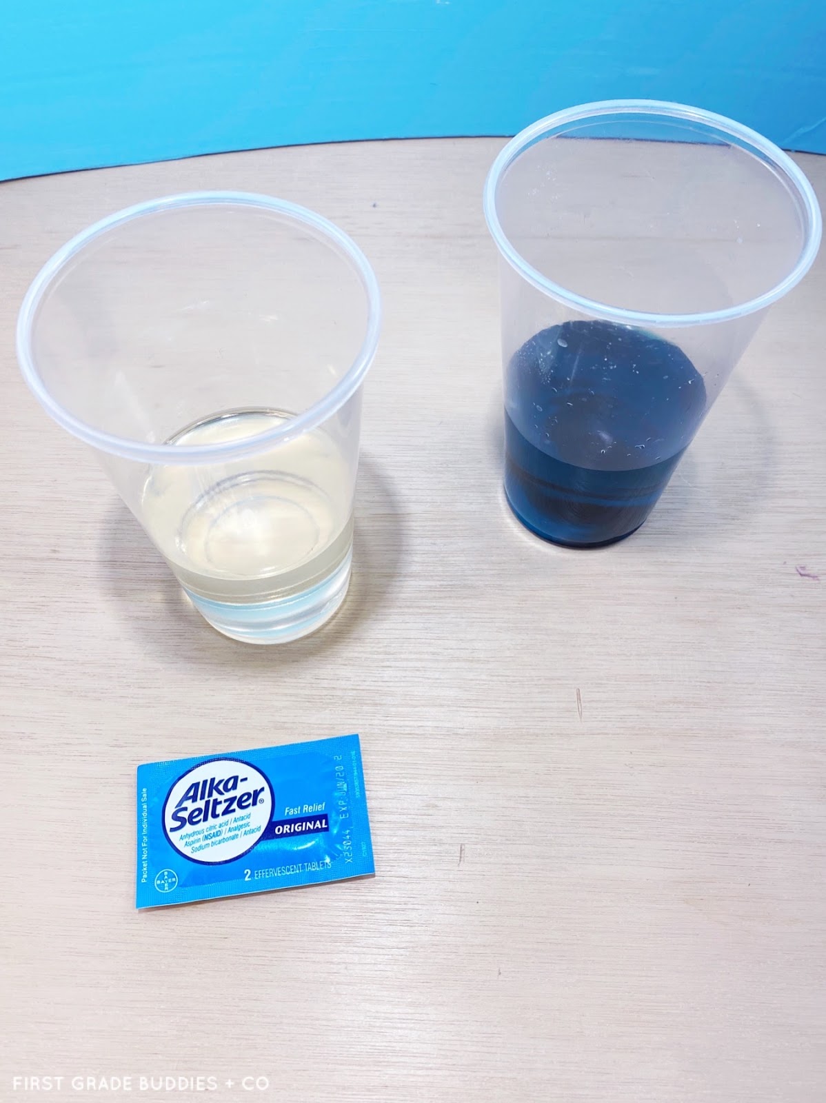 Simple Science: Colorful Lava Lamps | First Grade Buddies