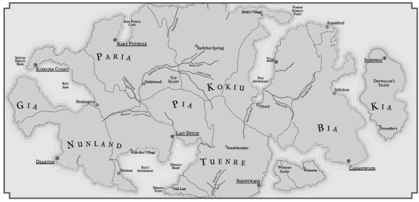 Here Dragons Abound: Continent Maps (Part 3): Land Shapes