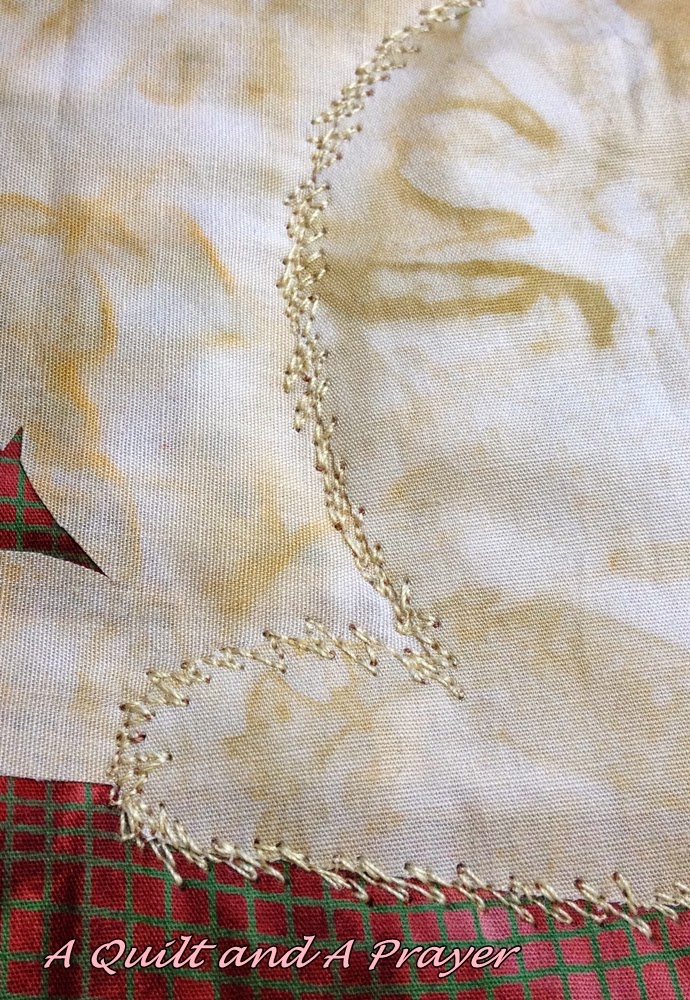 A Quilt and A Prayer: Slow Stitching and an Easter Bunny!!!