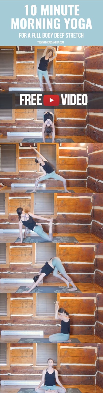 10 Minute Morning Stretch for an Amazing Day - Yoga with Kassandra Blog