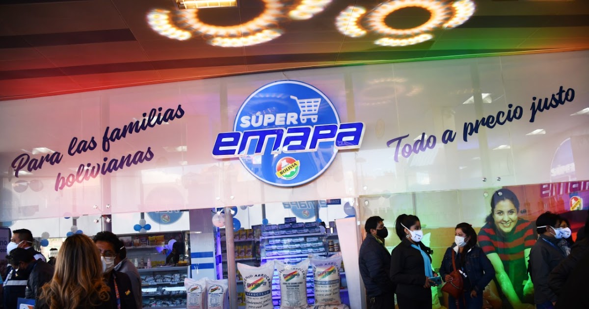 Gobierno inaugura nueva sucursal de Súper Emapa en El Alto | Empresas ...