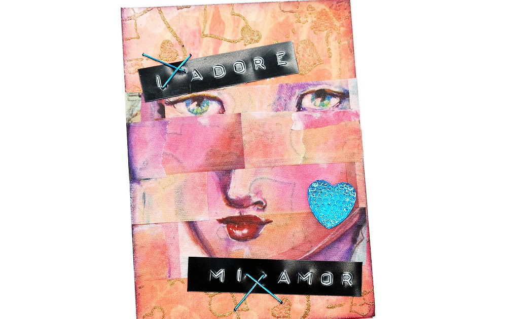 Adore Artist Trading Card - More Than Words Challenges