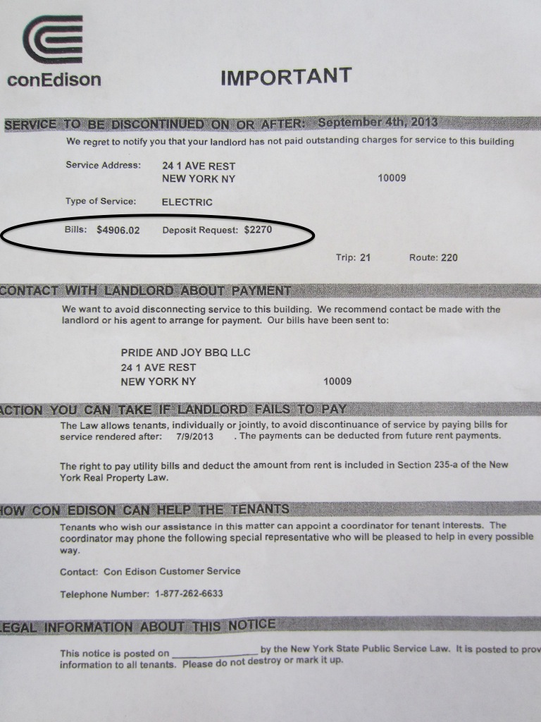 how does coned disconnect service