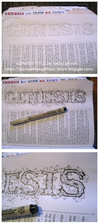 Journey Through The Scripture: "In The Beginning, God..."