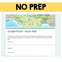 World Geography Escape Rooms for Distance Learning - Learned Lessons ...