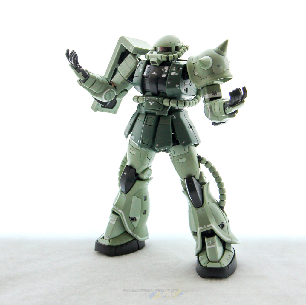 Painted Build: RG 1/144 MS-06F Zaku II