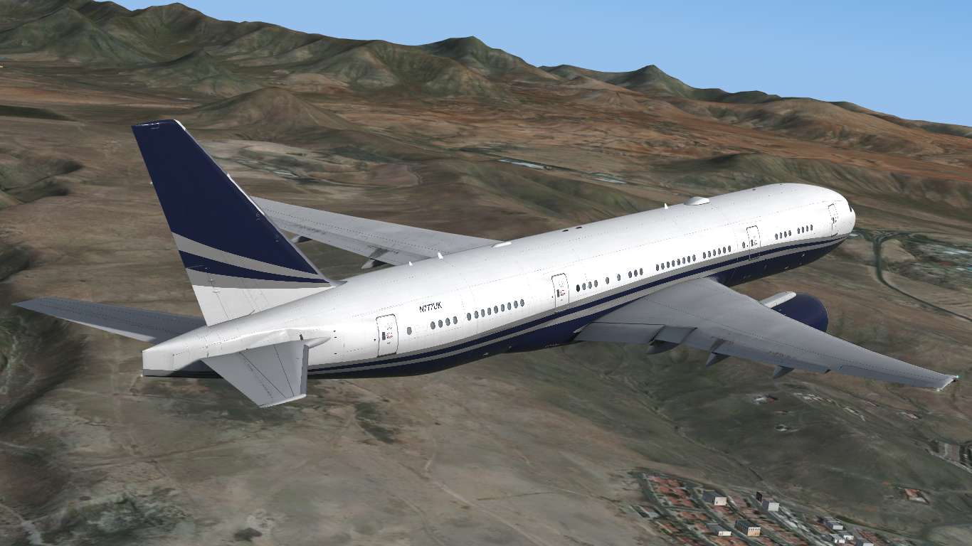 Texturas Brasileiras: Access Industries Boeing 777-200ER N777UK